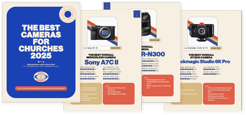 Best Church Cameras Catalog — Pro Church Tools