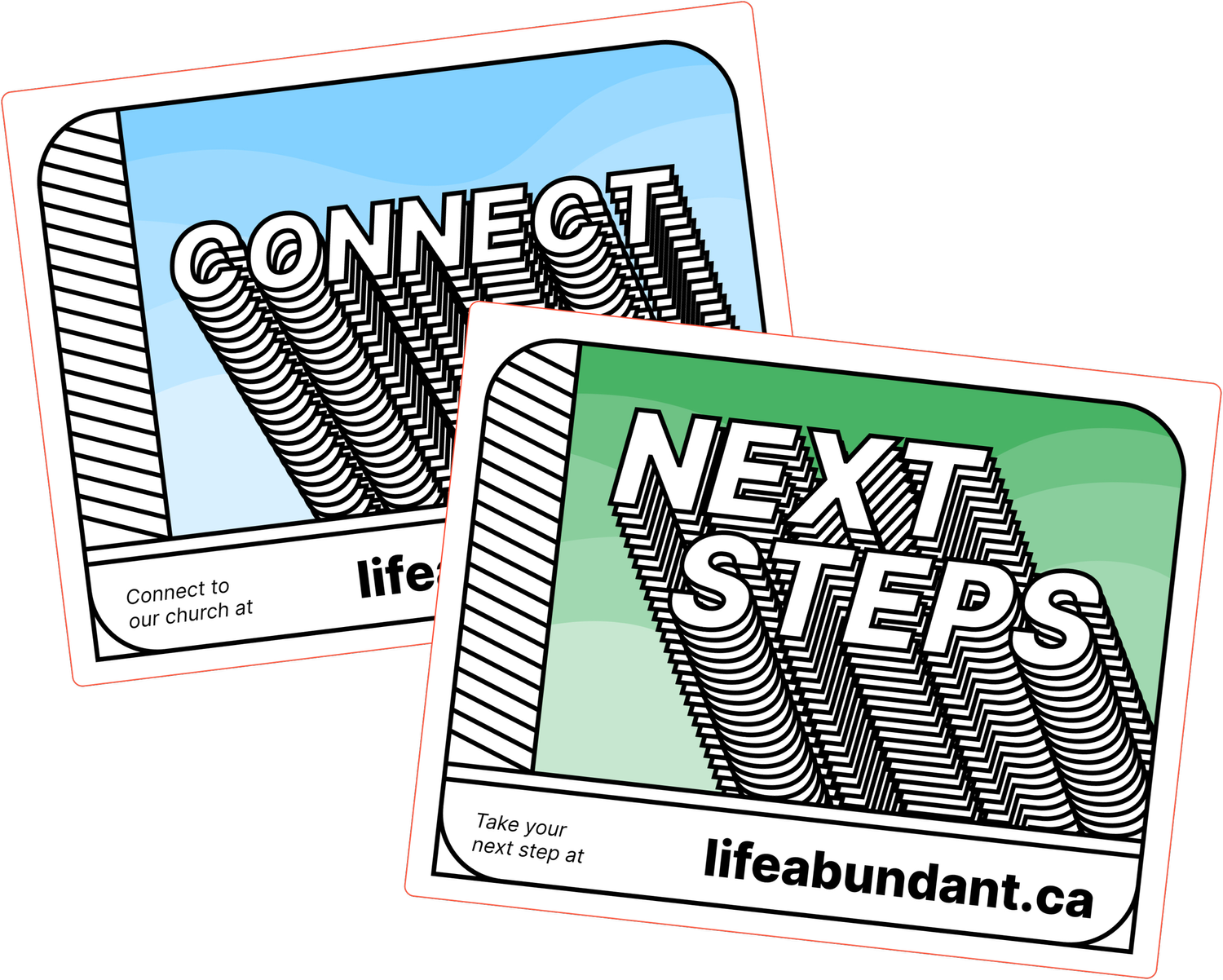 Modern Church Connection Card Templates — Pro Church Tools