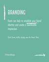 4 Reasons Why Font Choice is Important. — Silveira Designs