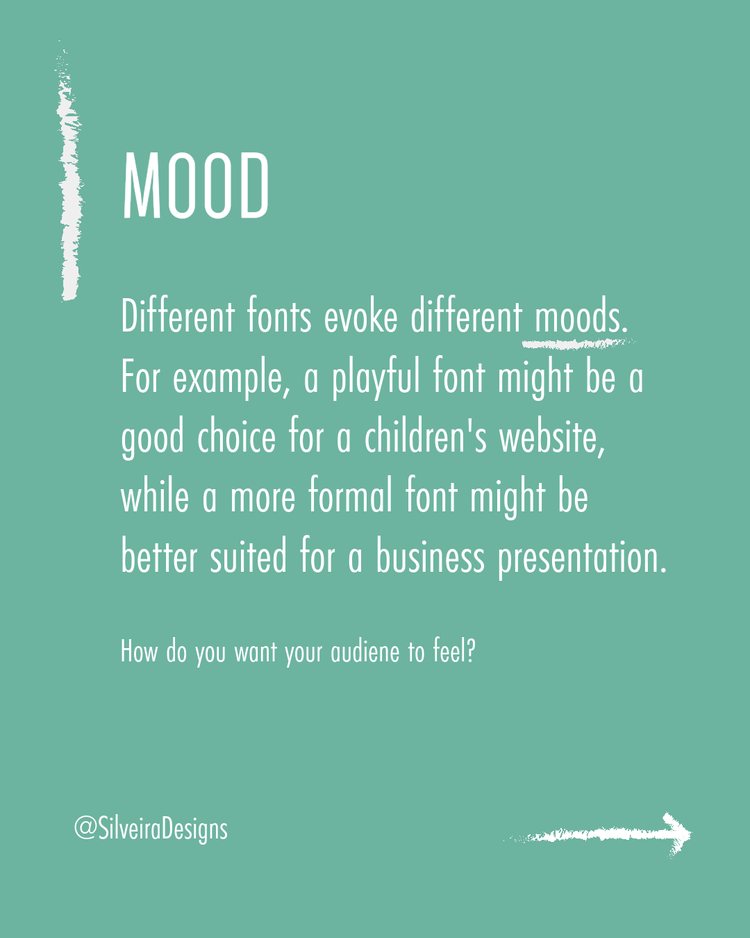 4 Reasons Why Font Choice is Important. — Silveira Designs