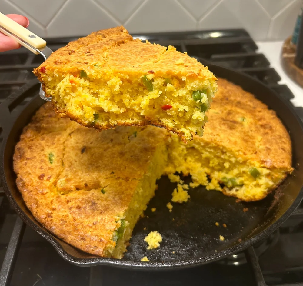 Jalapeño Pimento Cheese Cornbread — Blossoming Menu