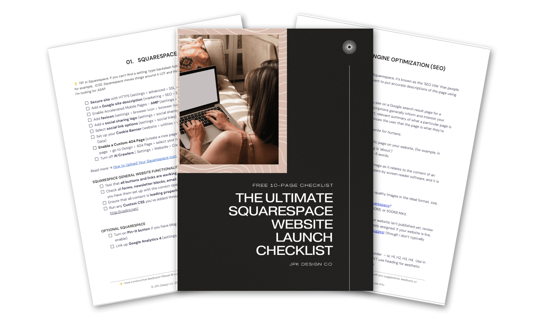 Free Squarespace Website Launch Checklist | JPK Design Co