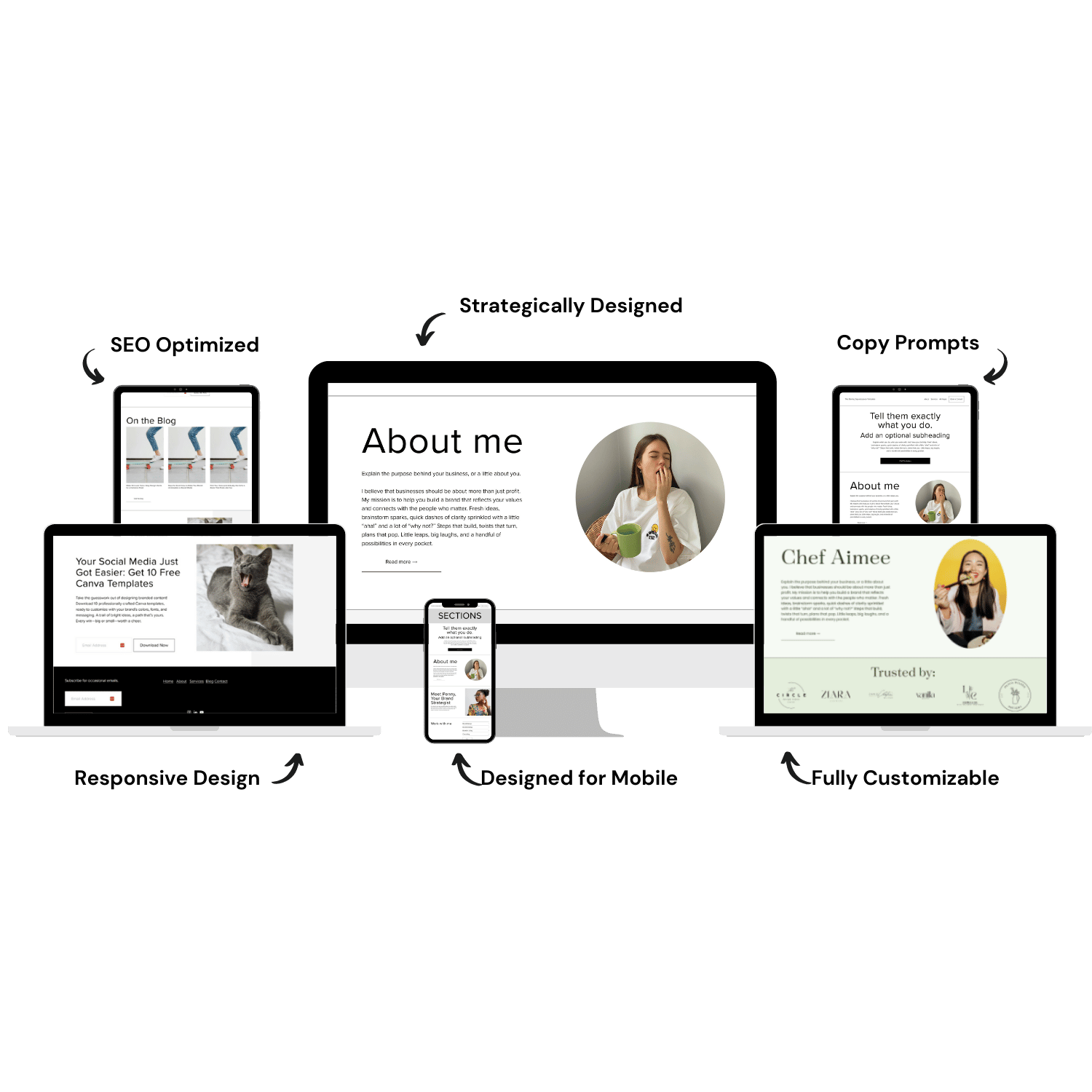 The Boring Squarespace Template | JPK Design Co