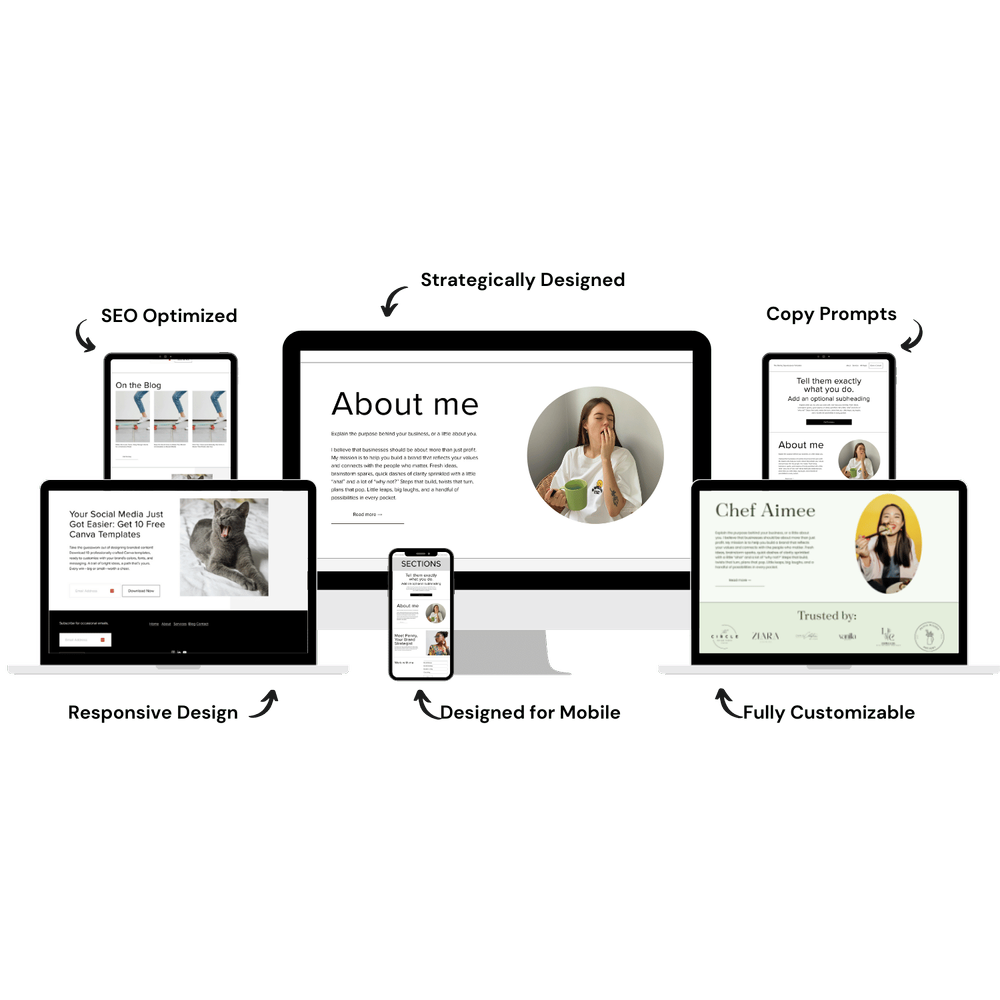 The Boring Squarespace Template | JPK Design Co