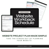Website Project Plan Template: Workback Schedule | JPK Design Co