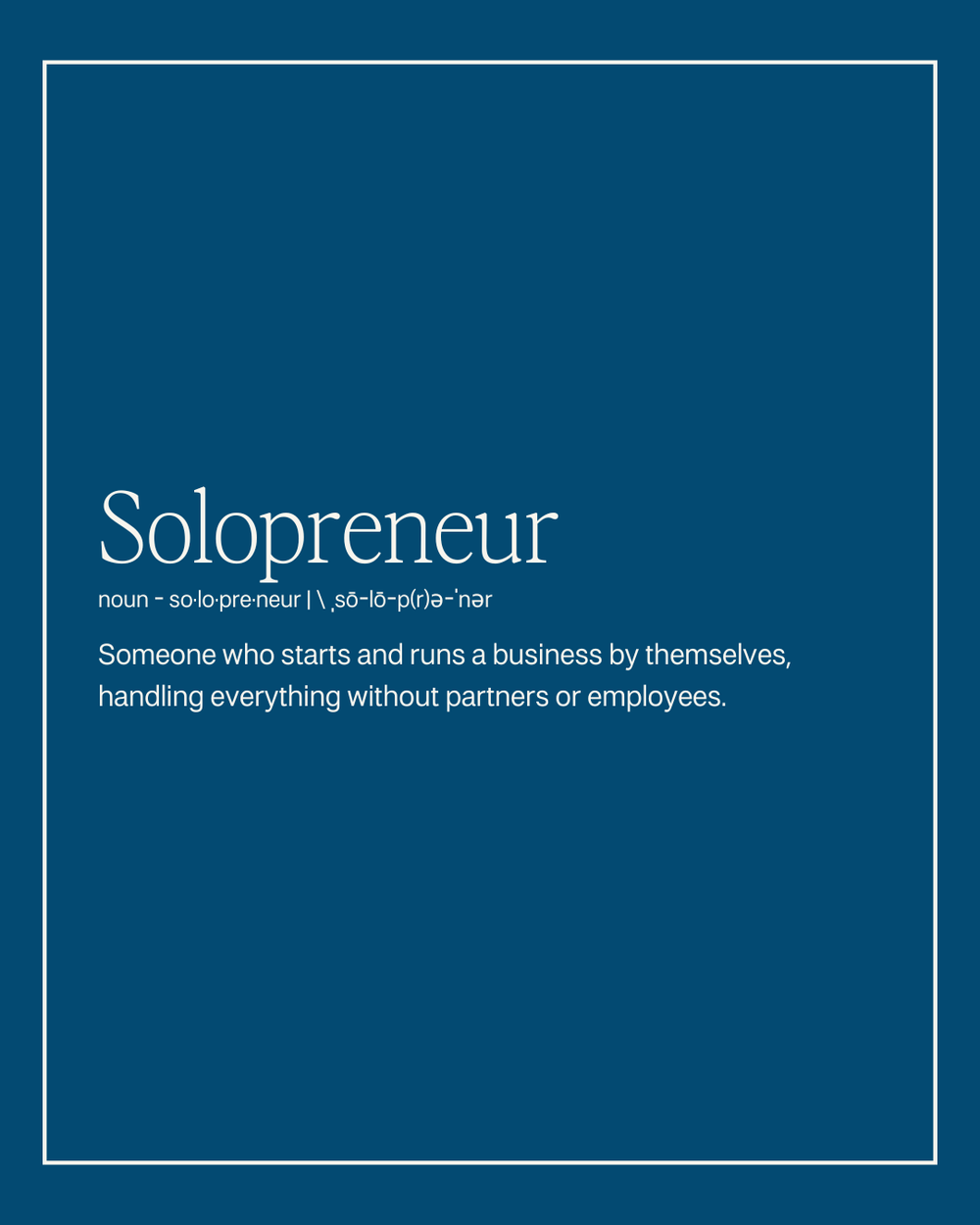 What Is a Solopreneur, Anyway? | JPK Design Co