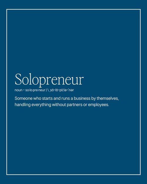 What Is a Solopreneur, Anyway? | JPK Design Co