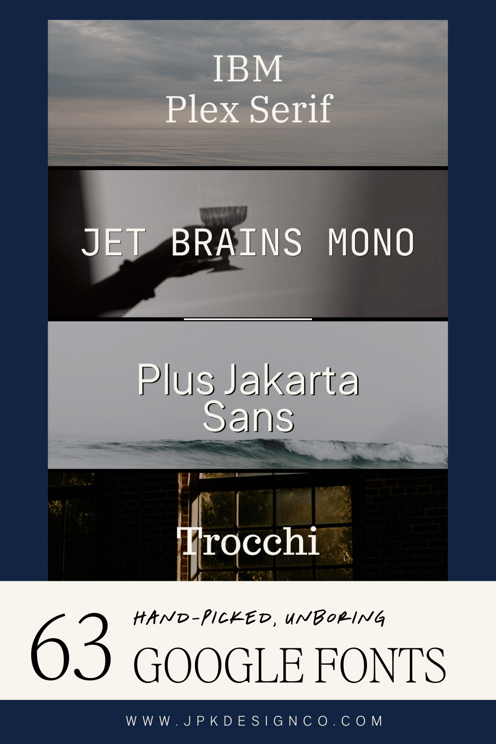 63 Hand-Picked, Un-Boring Google Fonts for 2026 | JPK Design Co