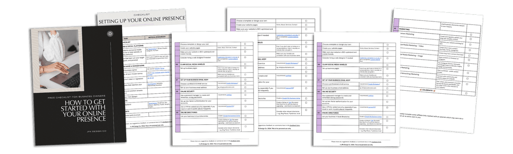 Setting Up Your Online Presence: A Step-by-Step Checklist for New ...
