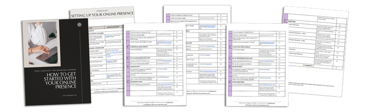 Setting Up Your Online Presence: A Step-by-Step Checklist for New ...
