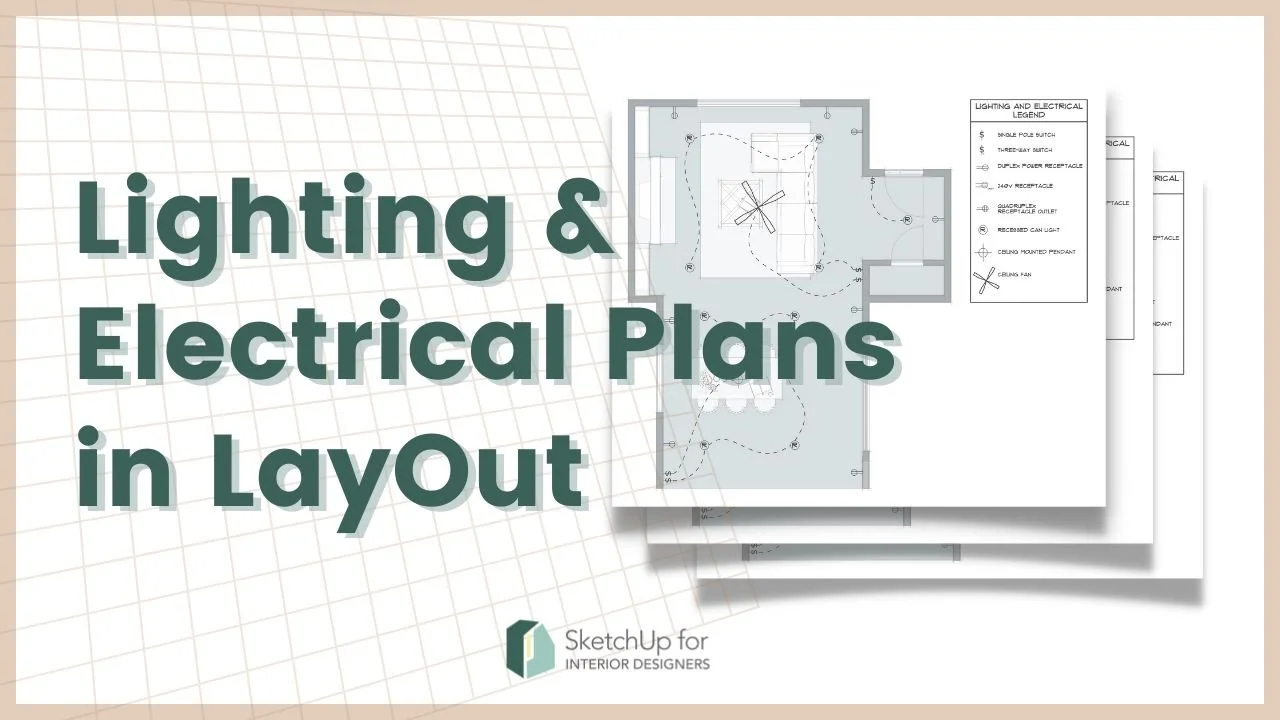 Draw a floor plan in SketchUp. Course for beginners and intermediate ...