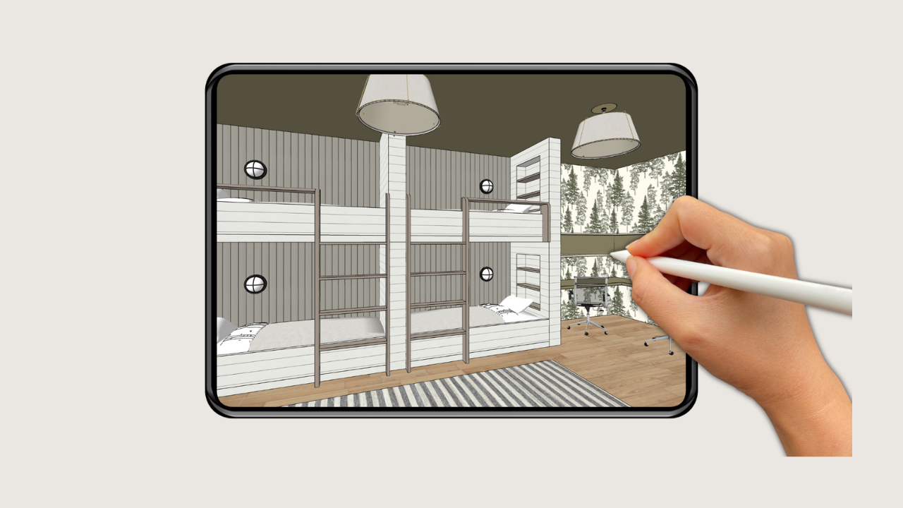 Draw a floor plan in SketchUp. Course for beginners and intermediate ...