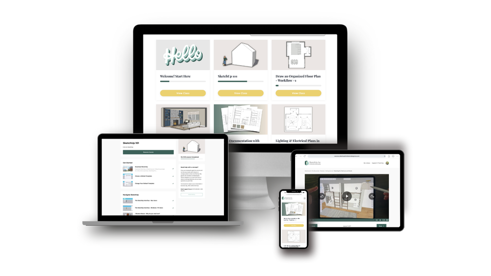 Online SketchUp Courses — SketchUp for Interior Designers