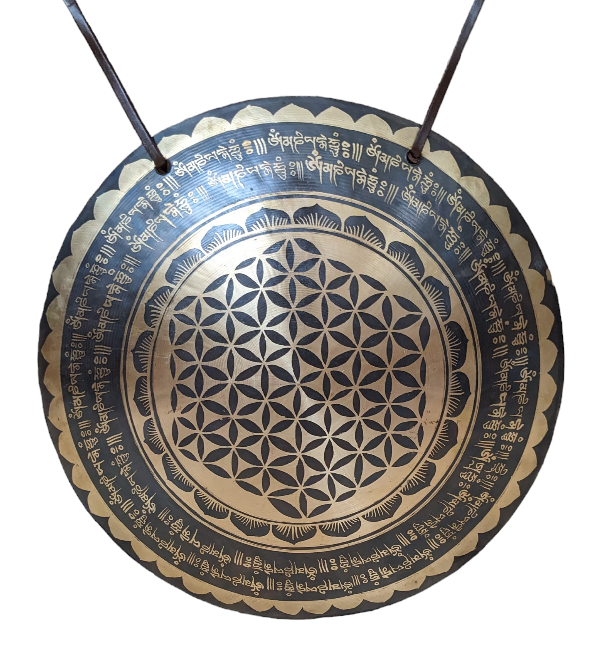20" Traditional Balinese Gamelan Temple Gong & Stand — Eastern Vibration