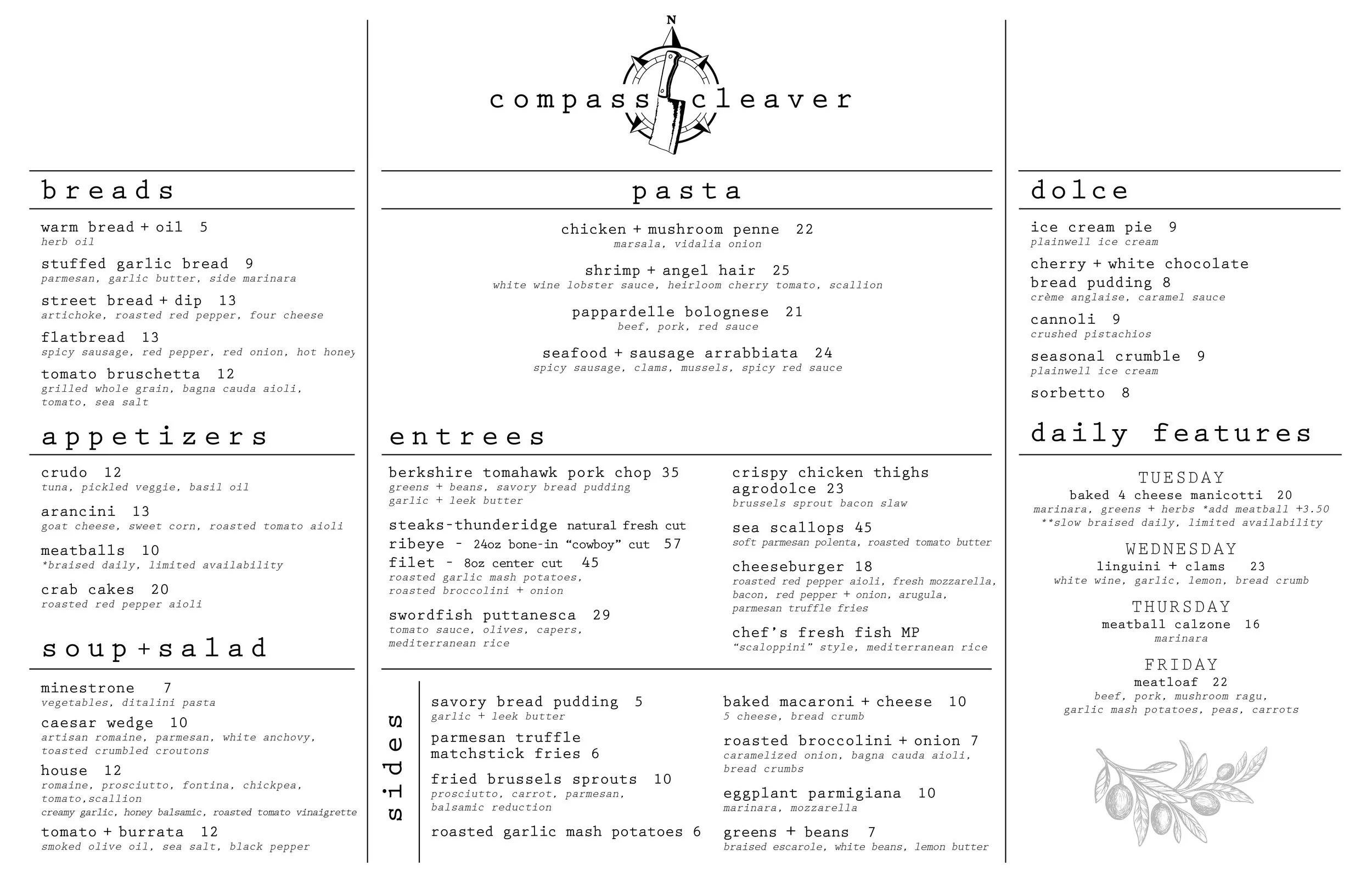 General 3 — Compass + Cleaver