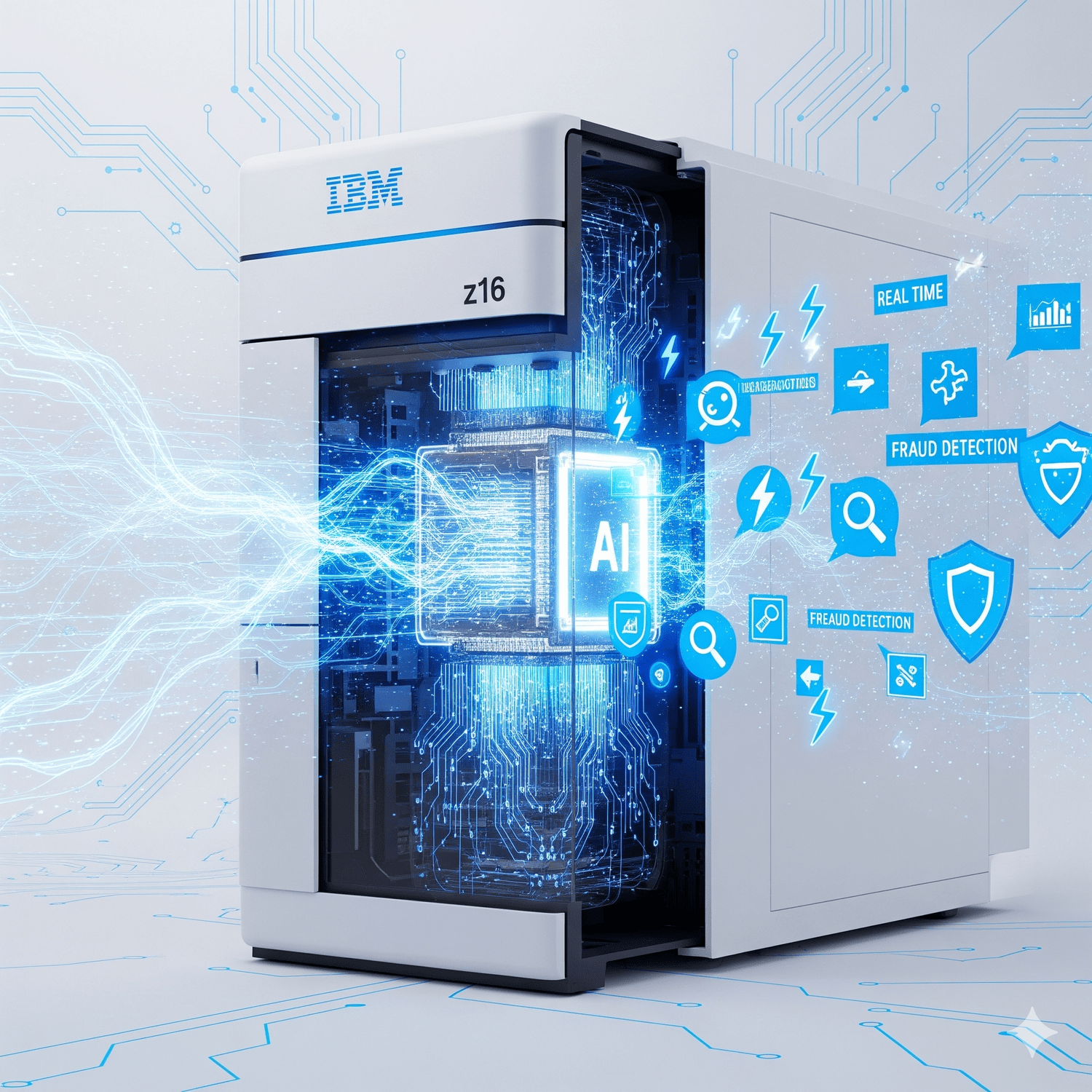 IBM z16: Transacciones en Tiempo Real con IA Integrada — OXM TECH
