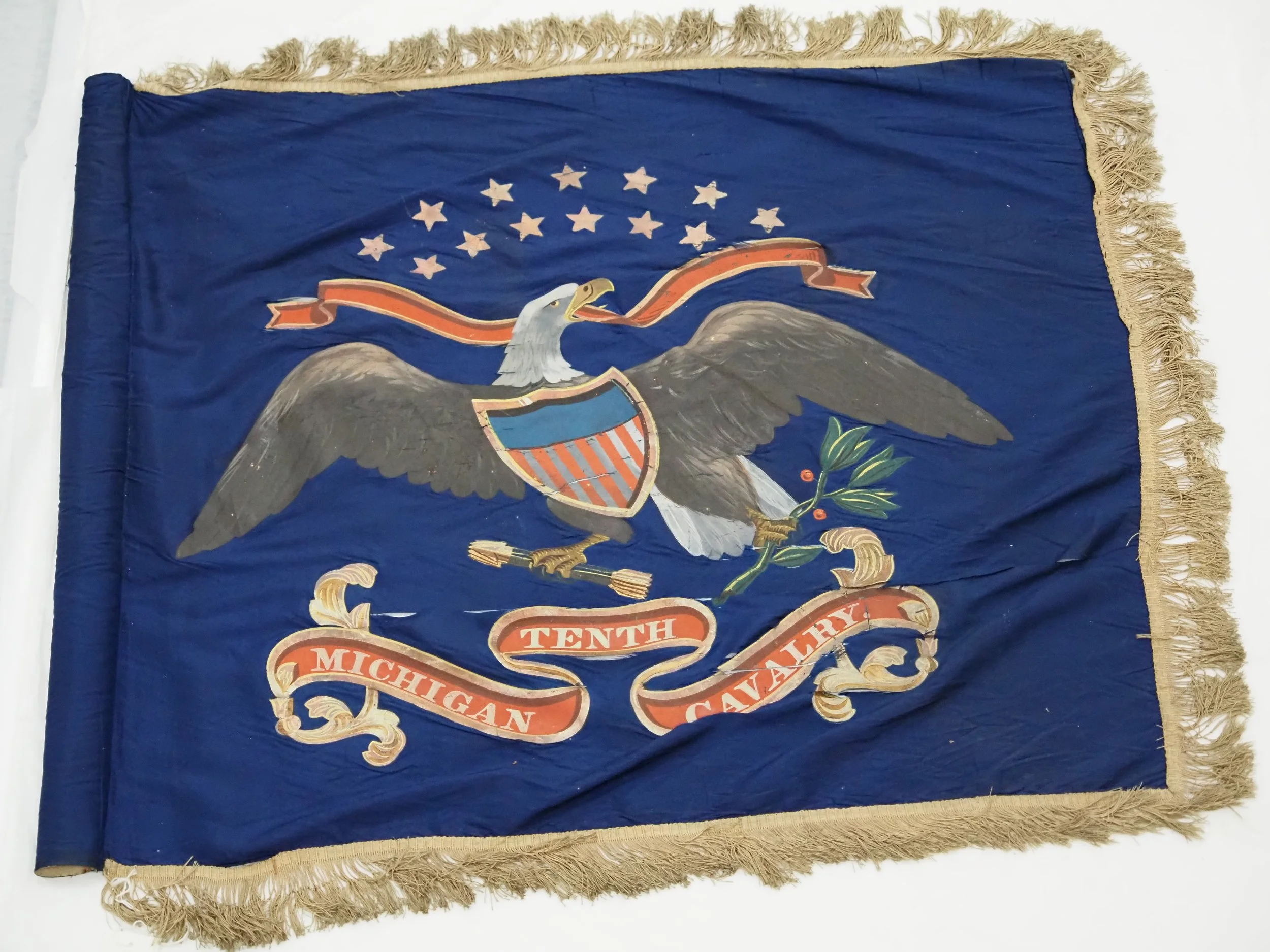 10th Michigan Volunteer Cavalry Regiment Flags — Michigan Battle Flags