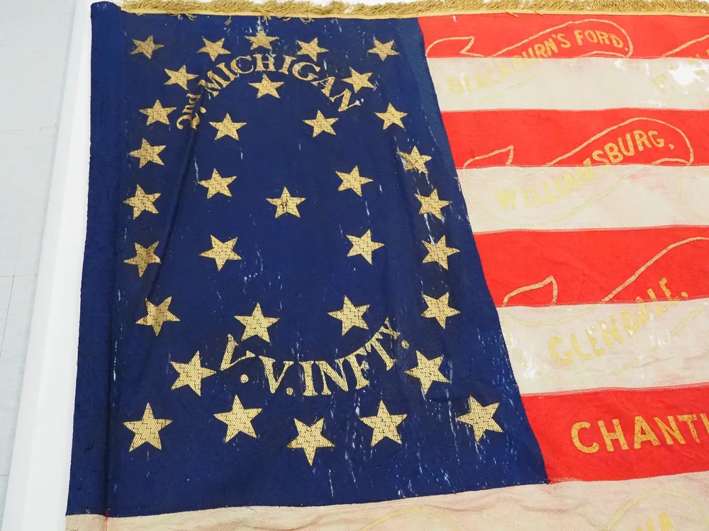 Civil War Infantry Flags — Michigan Battle Flags