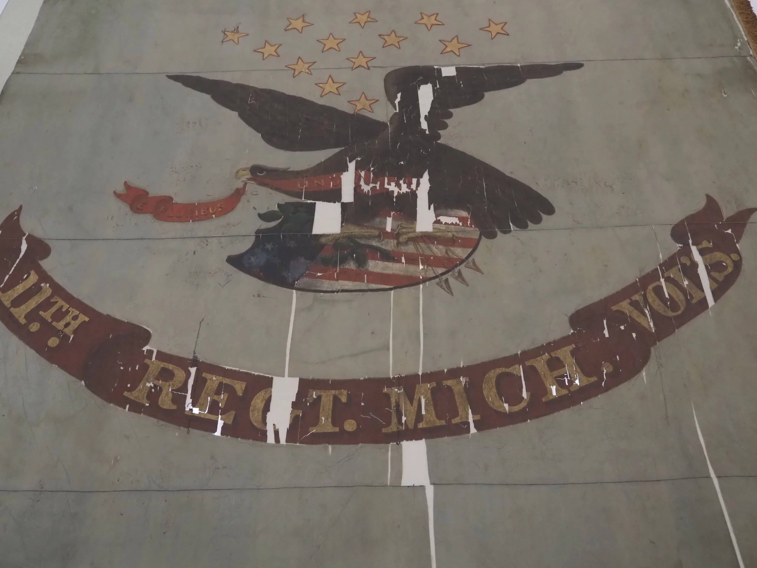 Civil War Infantry Flags — Michigan Battle Flags