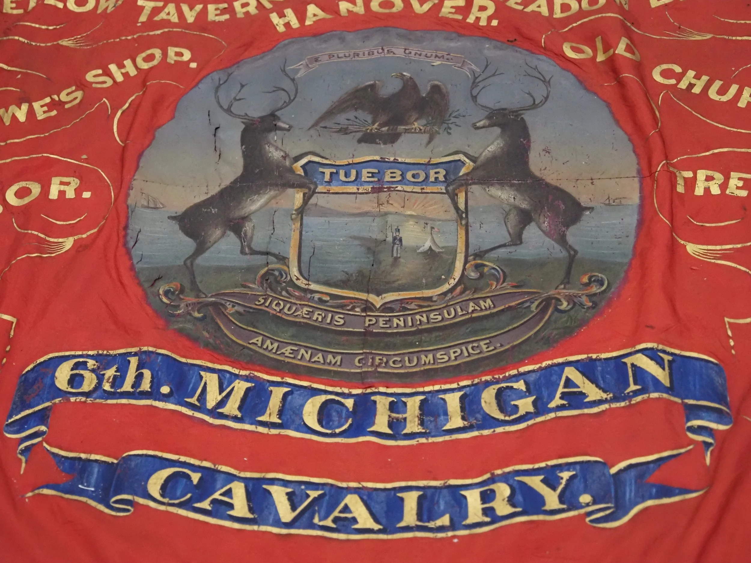Civil War Cavalry Flags — Michigan Battle Flags