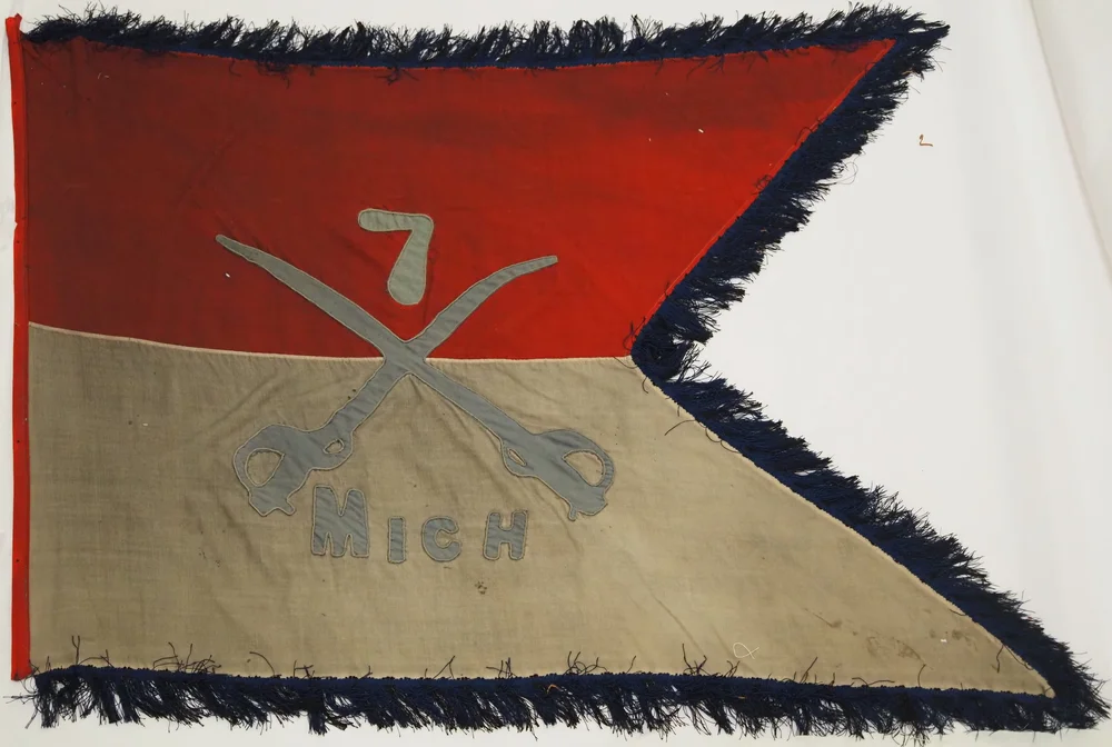 Civil War Cavalry Flags — Michigan Battle Flags