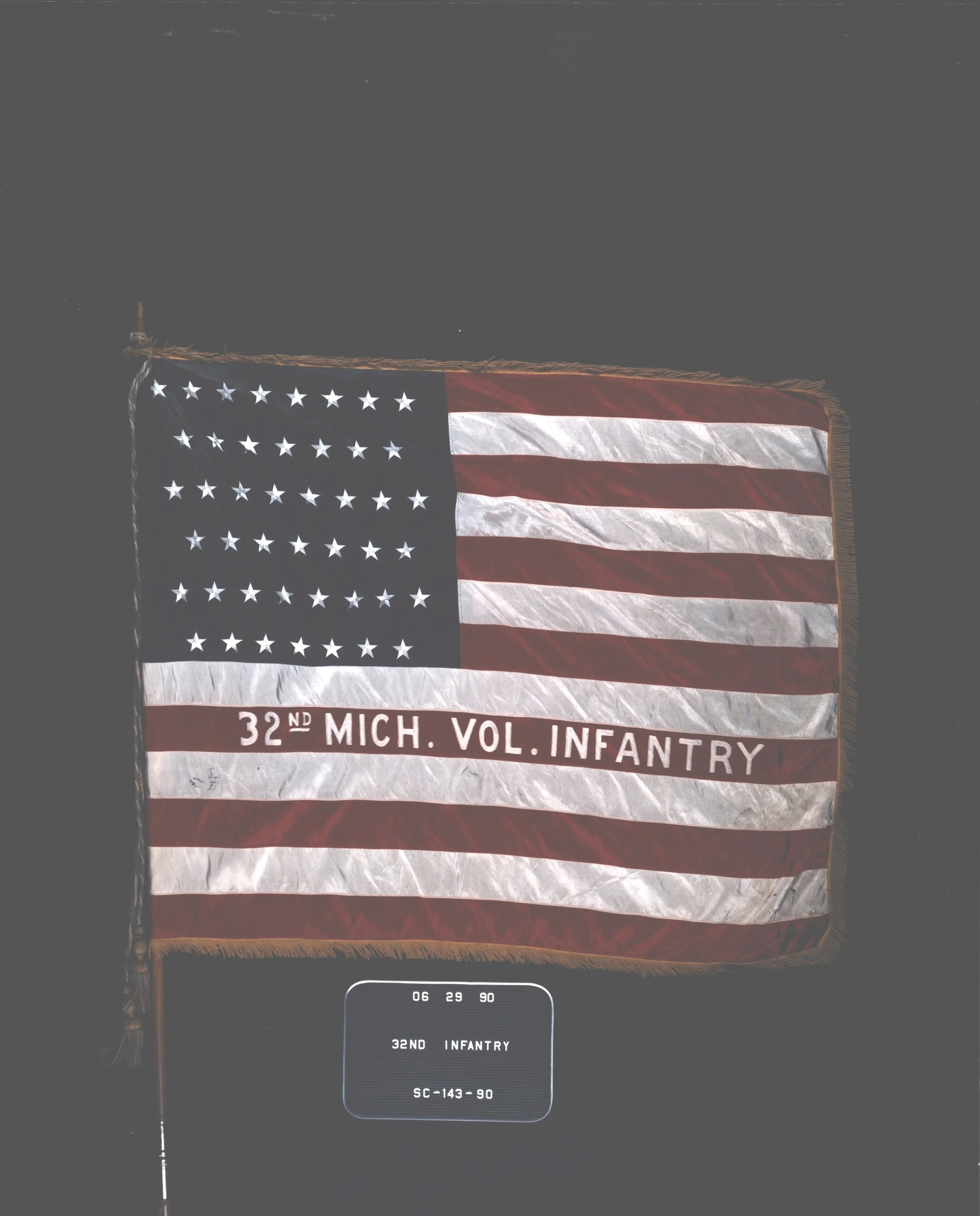 32nd Michigan Volunteer Infantry Regiment — Michigan Battle Flags
