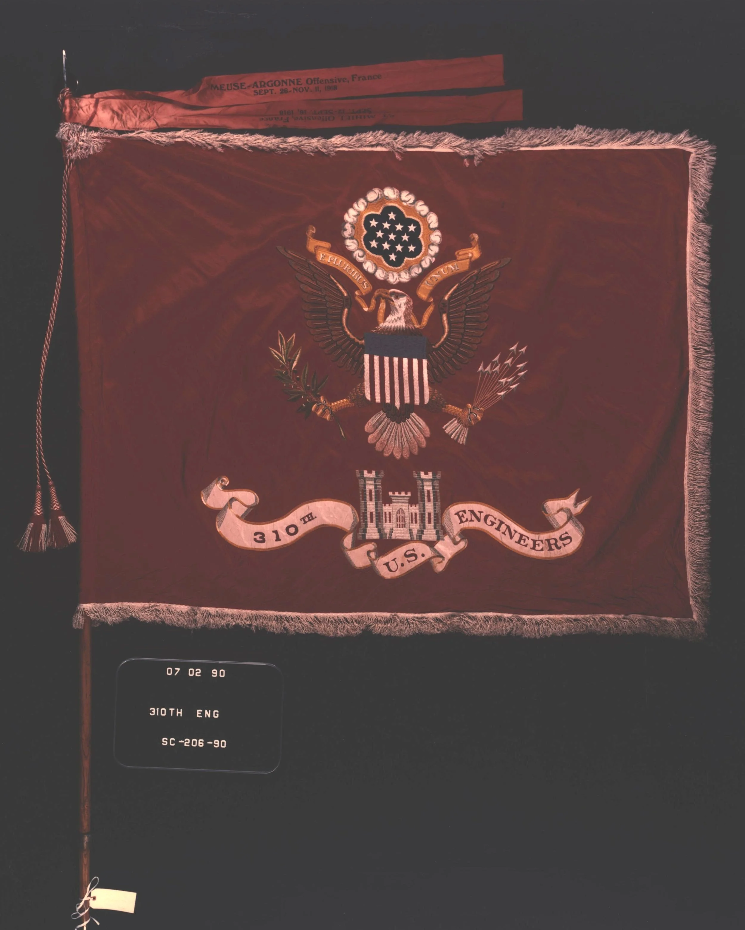 310th Engineer Regiment — Michigan Battle Flags