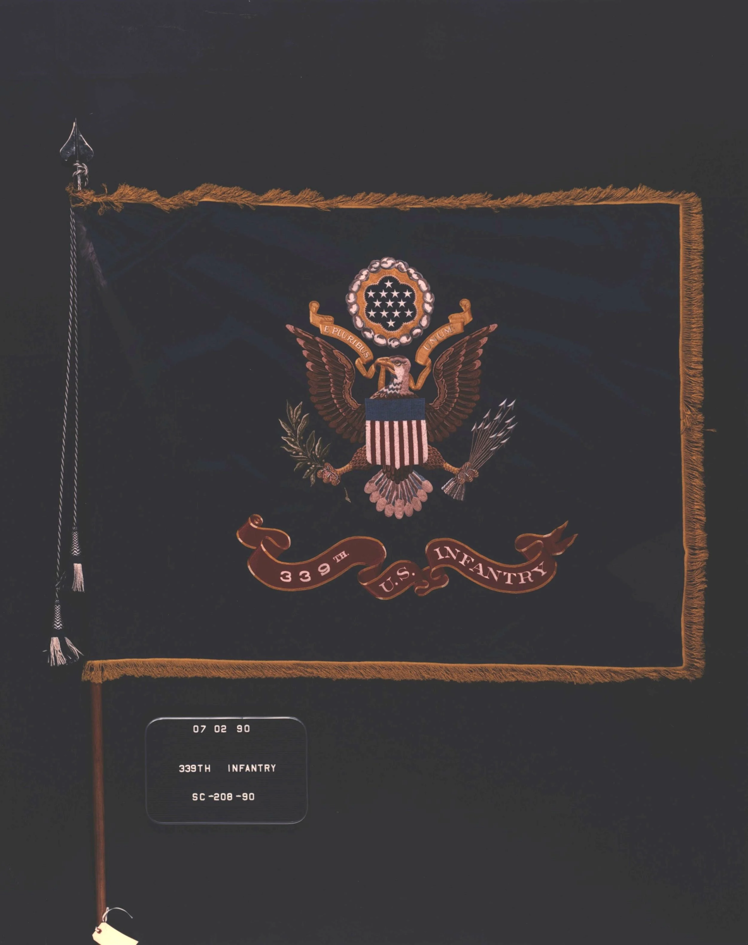 339th United States Infantry — Michigan Battle Flags