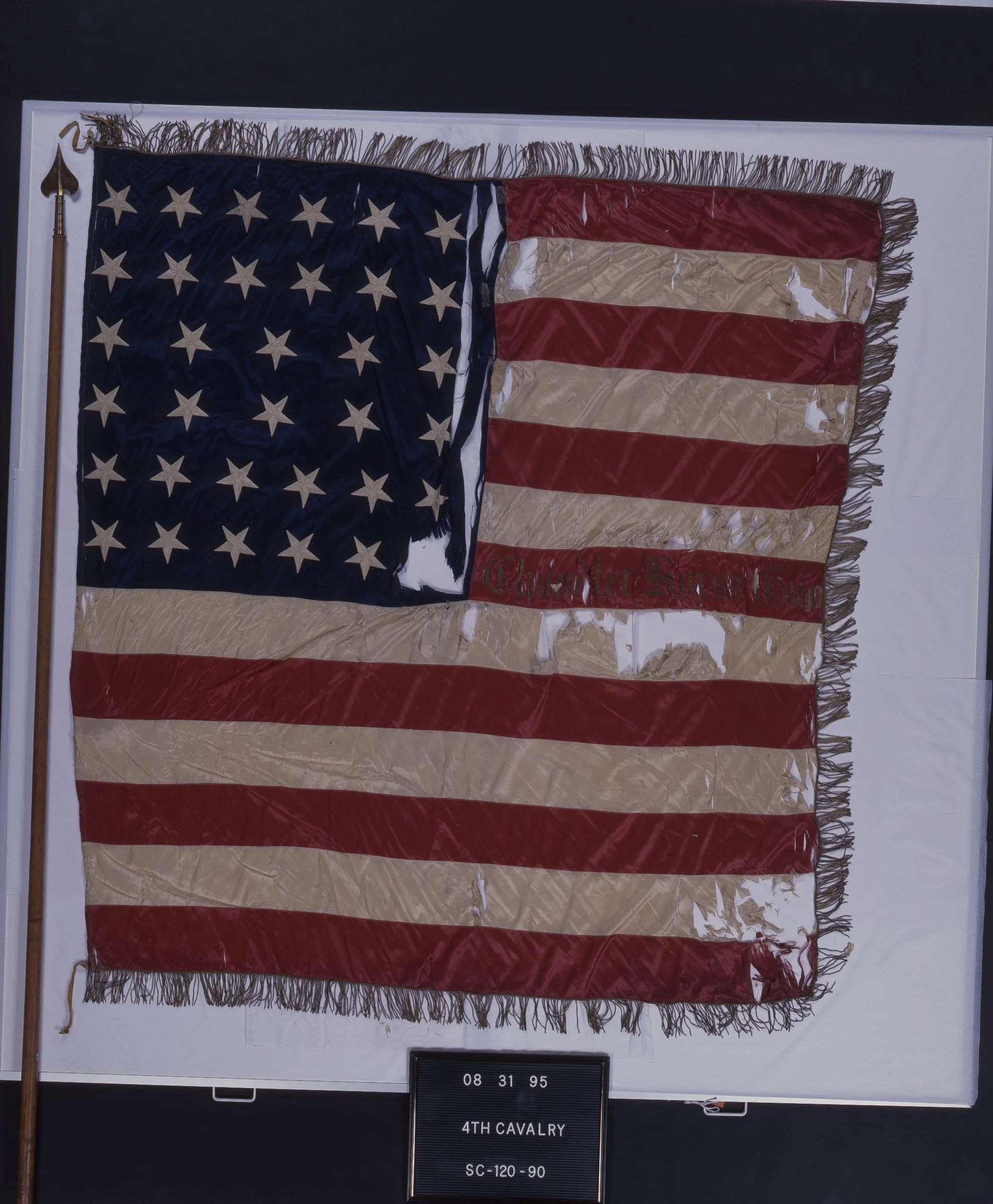 4th Michigan Volunteer Cavalry Regiment Flags — Michigan Battle Flags