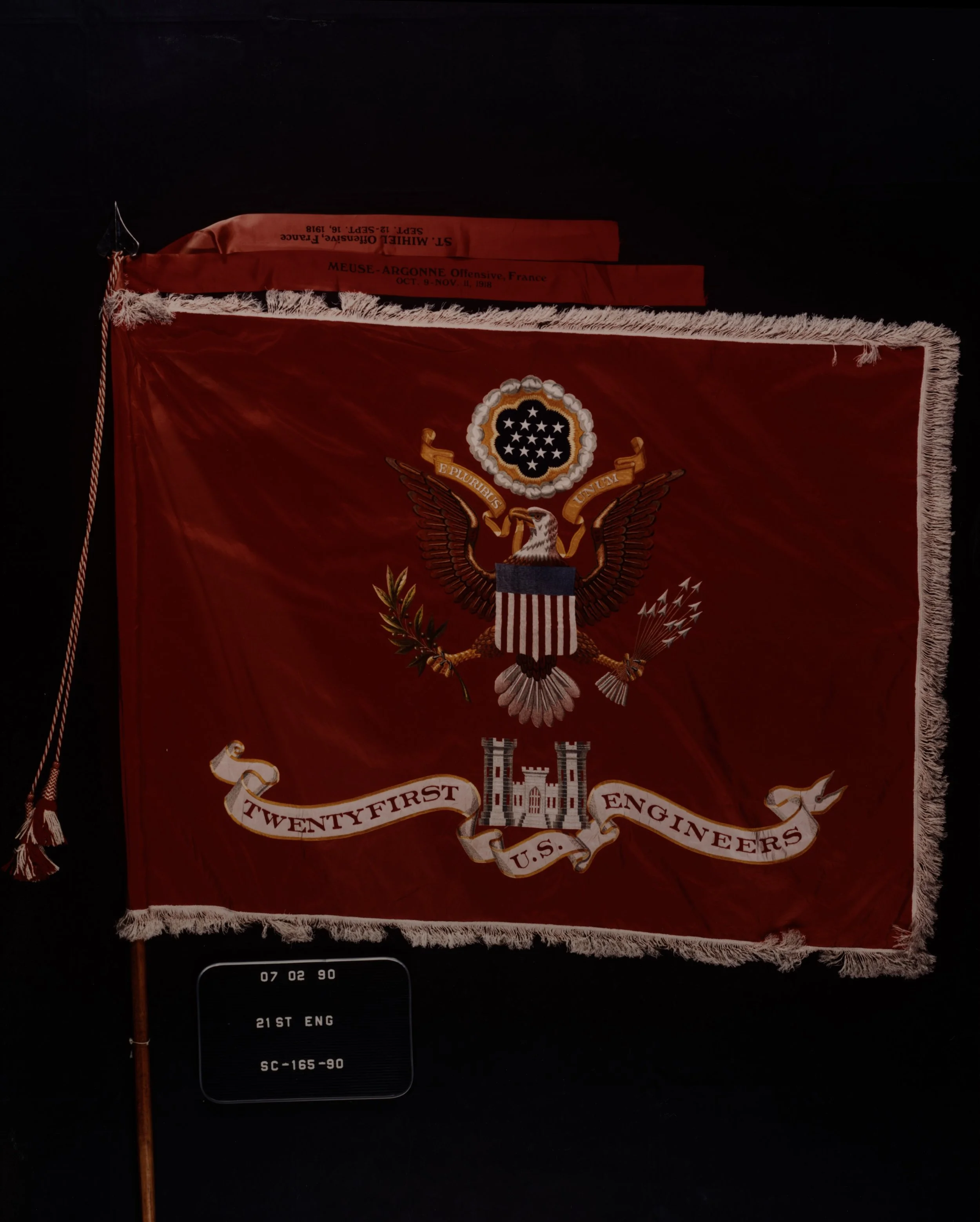 21st Engineer Regiment — Michigan Battle Flags