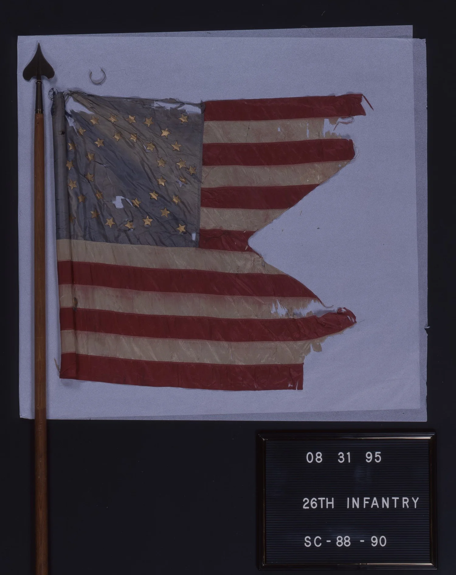 26th Michigan Volunteer Infantry Regiment Flags — Michigan Battle Flags