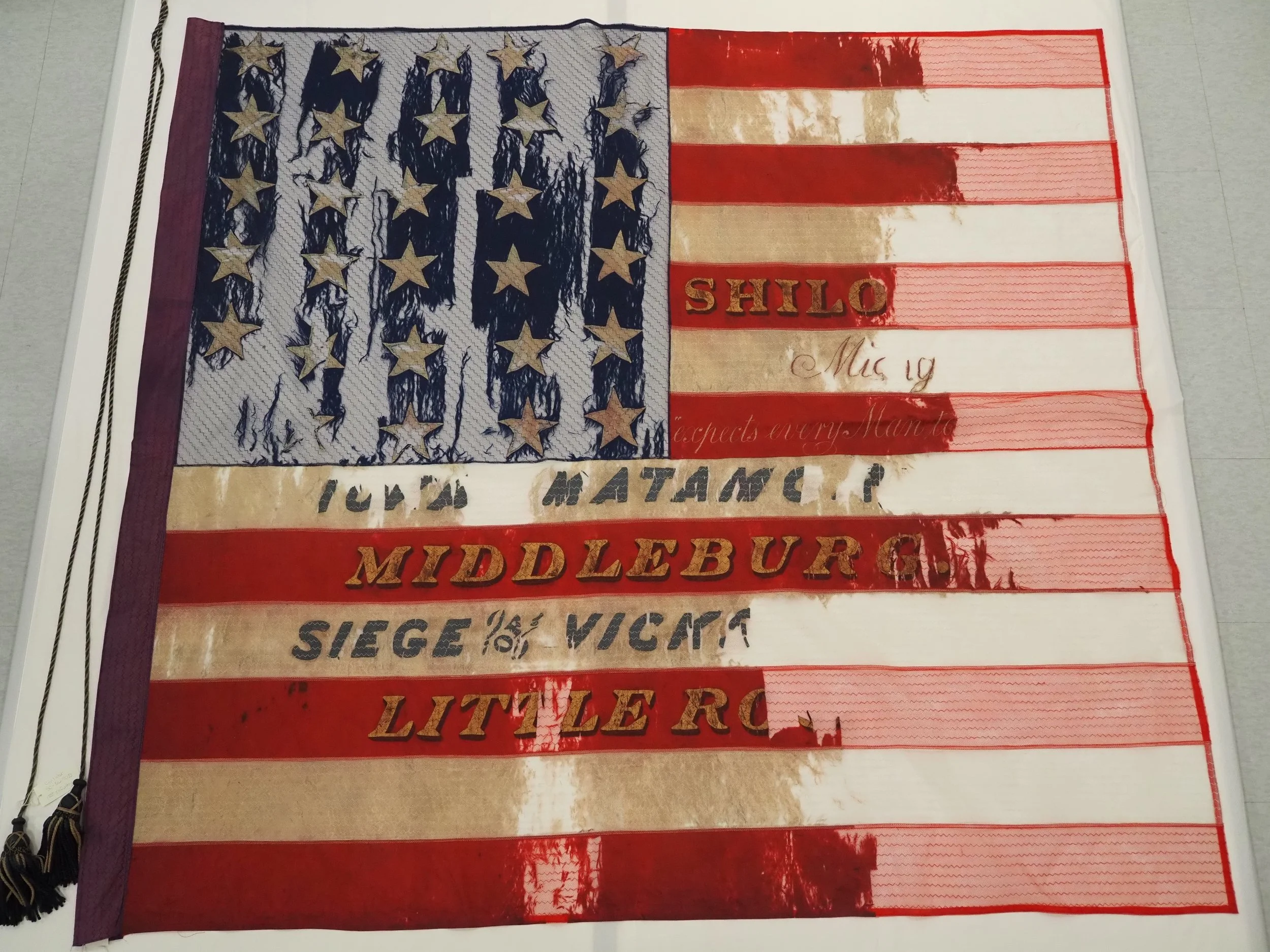 12th Michigan Volunteer Infantry Regiment Flags — Michigan Battle Flags