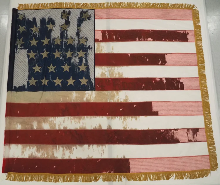 4th Michigan Volunteer Infantry Regiment Flags — Michigan Battle Flags