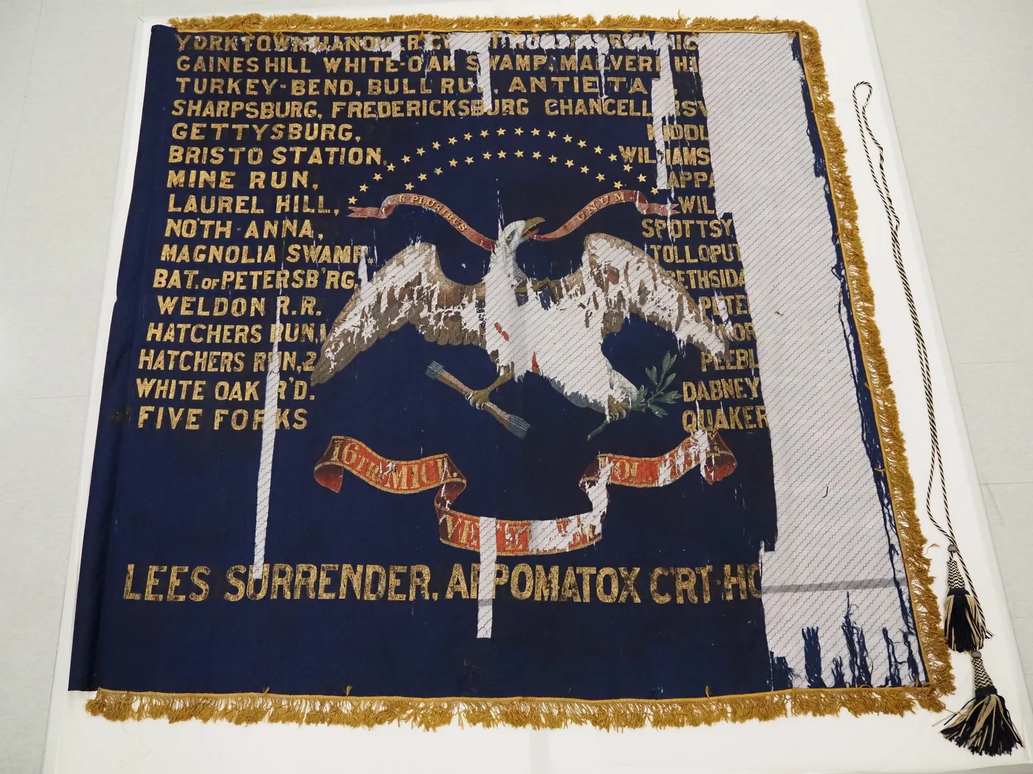 16th Michigan Volunteer Infantry Regiment Flags — Michigan Battle Flags
