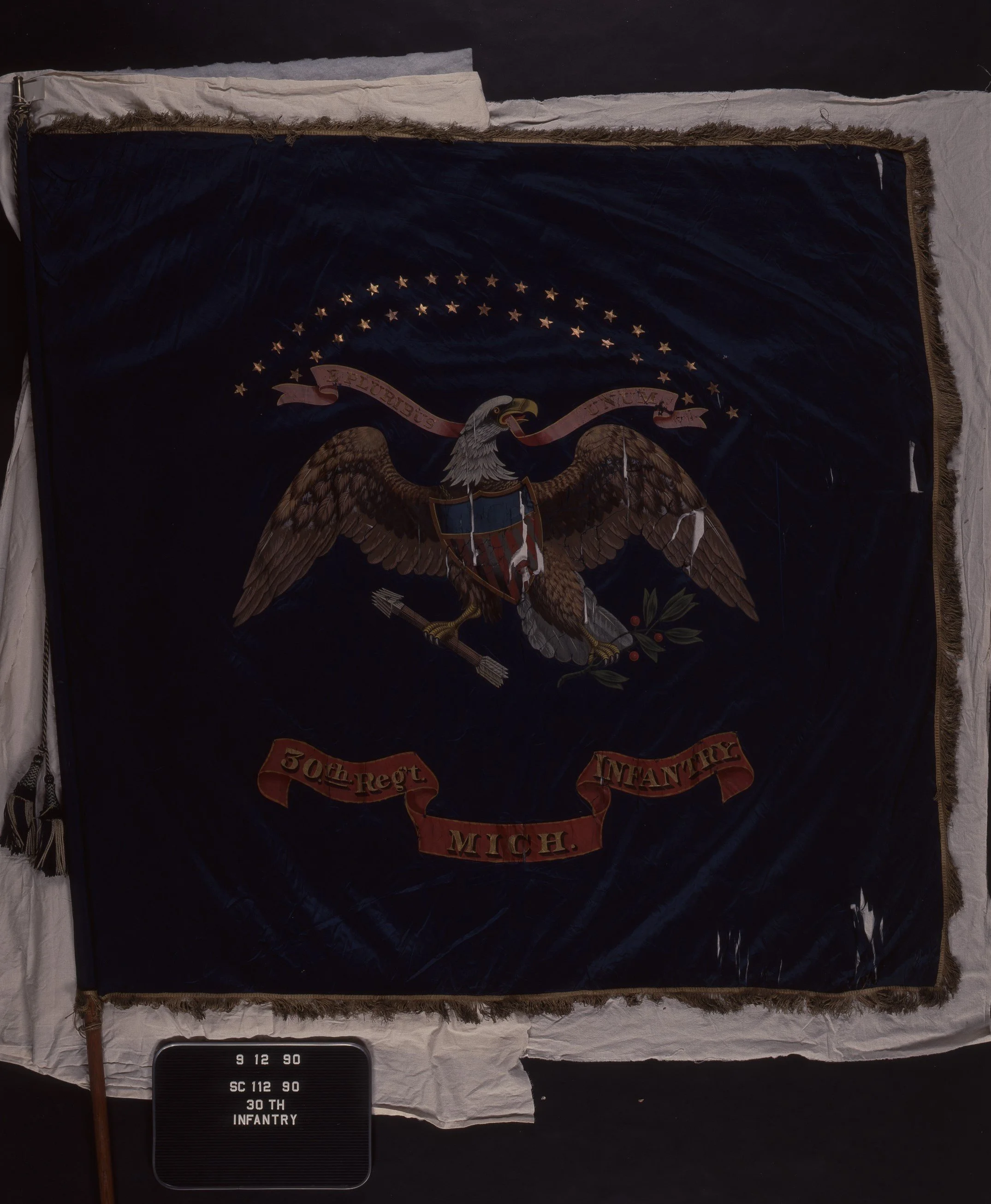 30th Michigan Volunteer Infantry Regiment Flags — Michigan Battle Flags