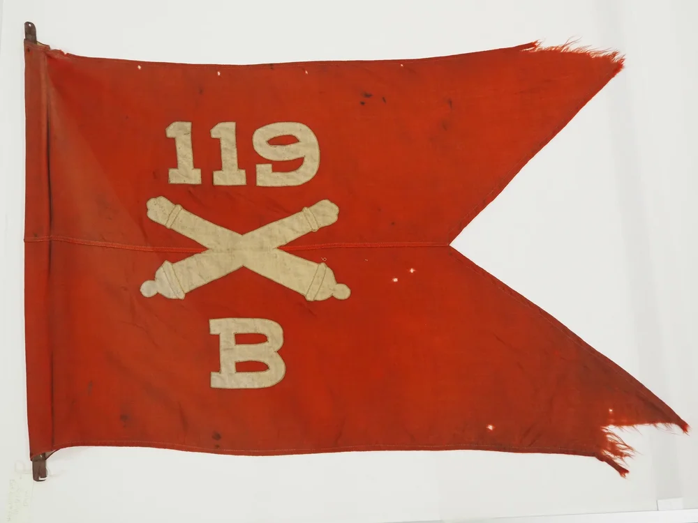 119th Field Artillery Regiment, Battery B — Michigan Battle Flags