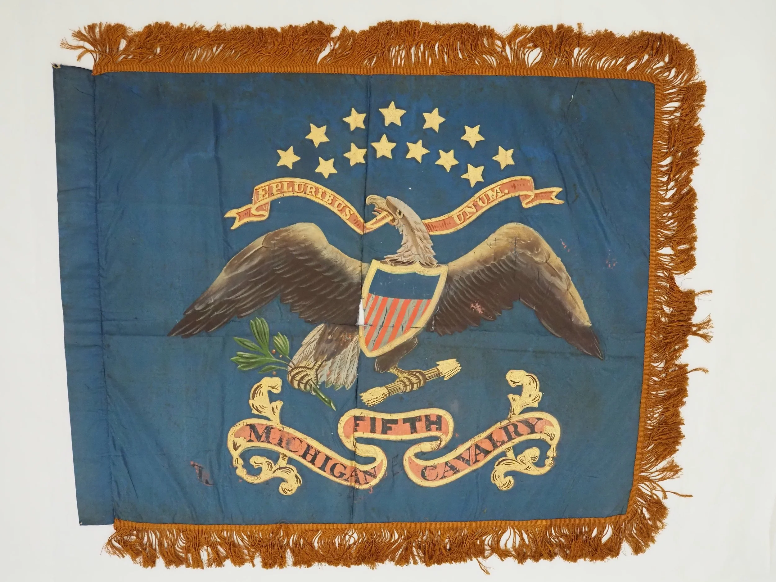 5th Michigan Volunteer Cavalry Regiment Flags — Michigan Battle Flags
