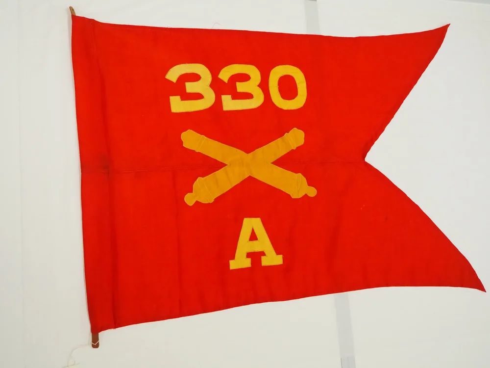 330th Field Artillery Regiment, Battery A — Michigan Battle Flags