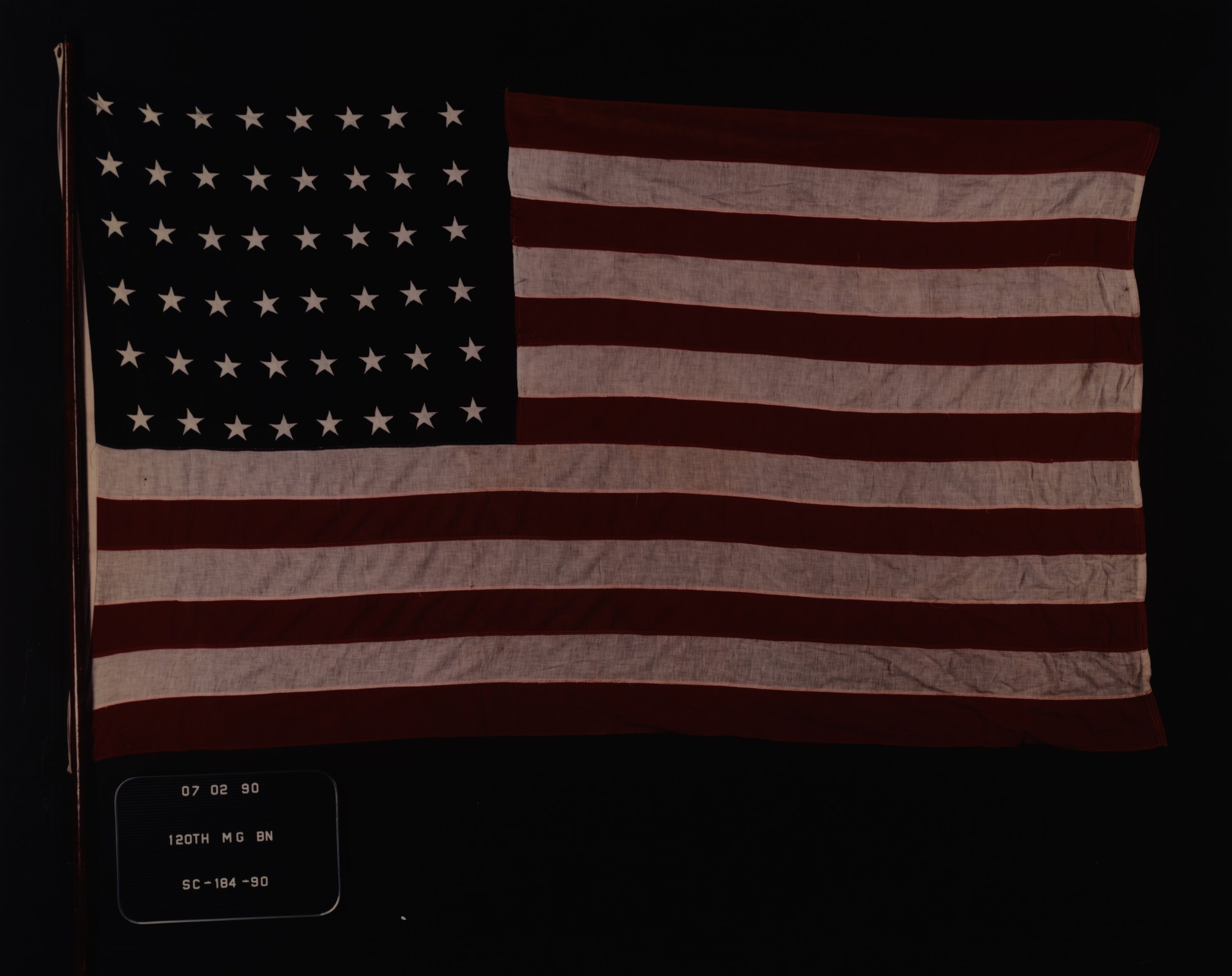 120th Machine Gun Battalion — Michigan Battle Flags