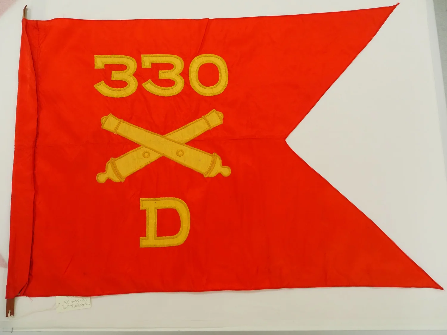 330th Field Artillery Regiment, Battery D — Michigan Battle Flags