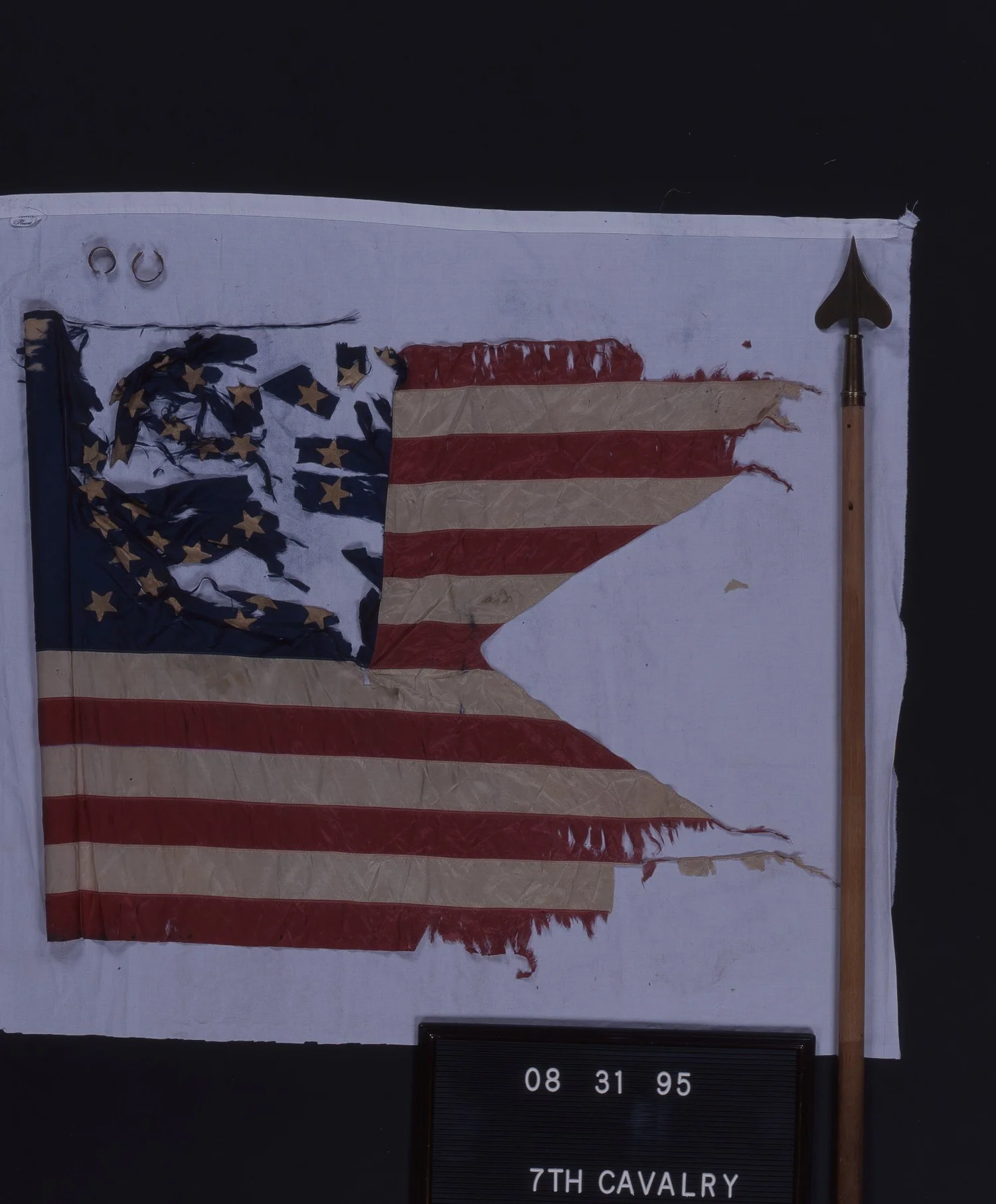 7th Michigan Volunteer Cavalry Regiment Flags — Michigan Battle Flags