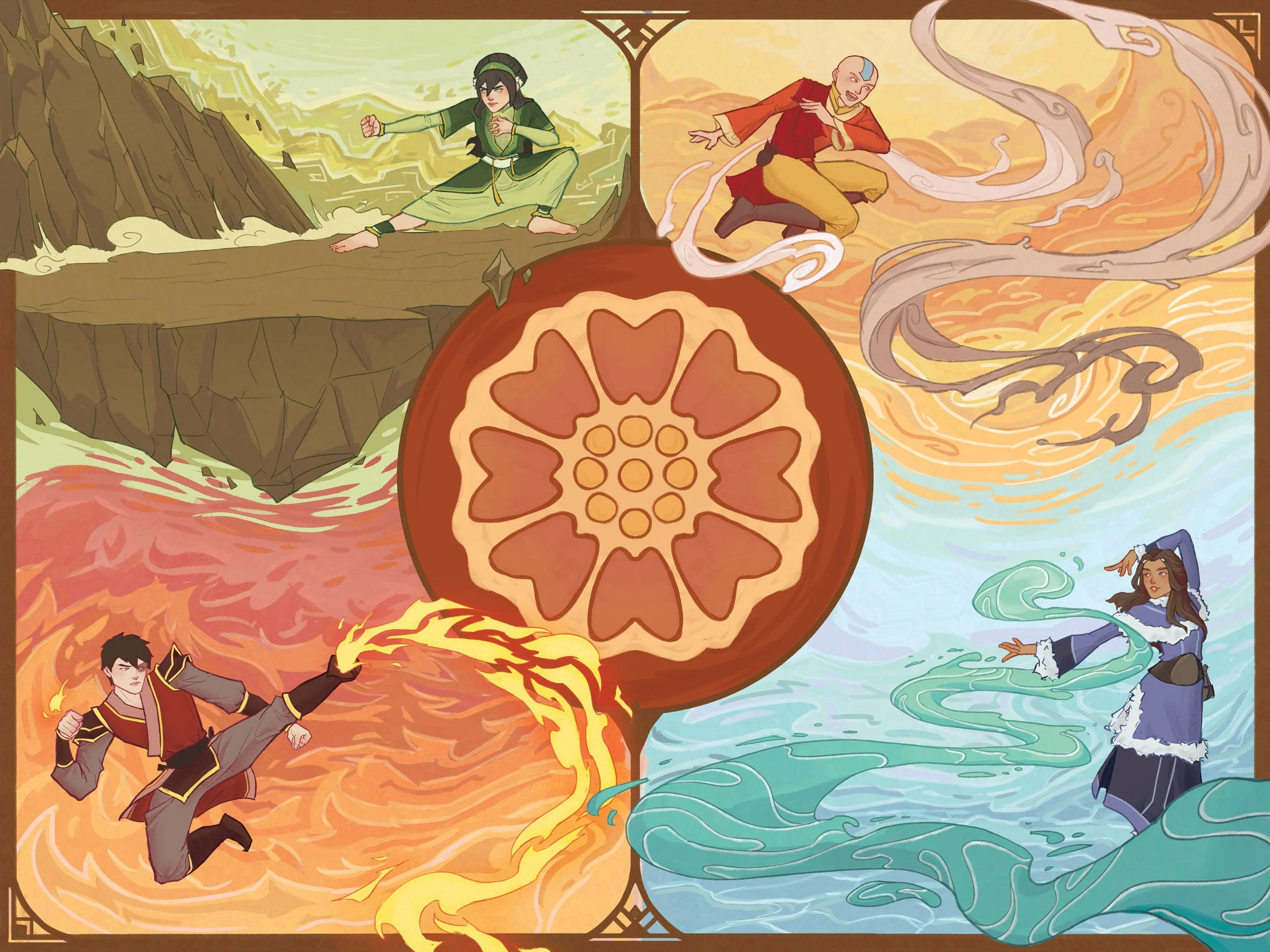 Avatar the Last Airbender: Book Design — Teresa Vu