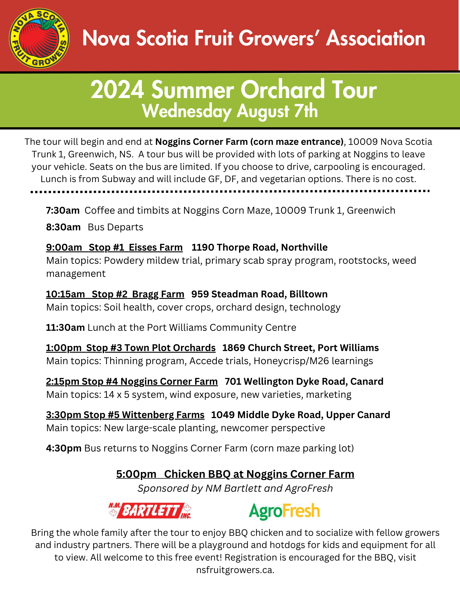 2024 Summer Orchard Tour: August 7th — Nova Scotia Fruit Growers ...