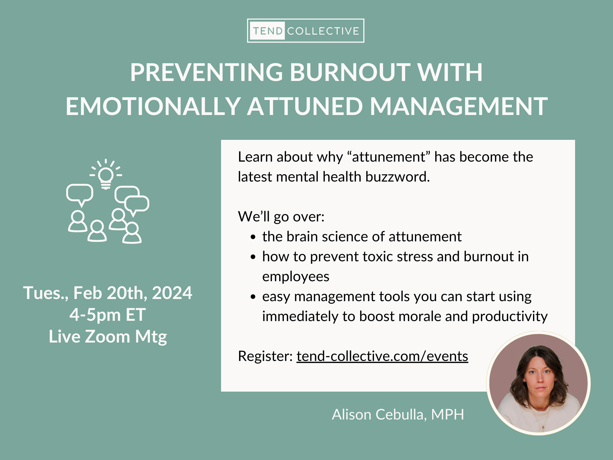 Preventing Burnout With Emotionally Attuned Management — Tend