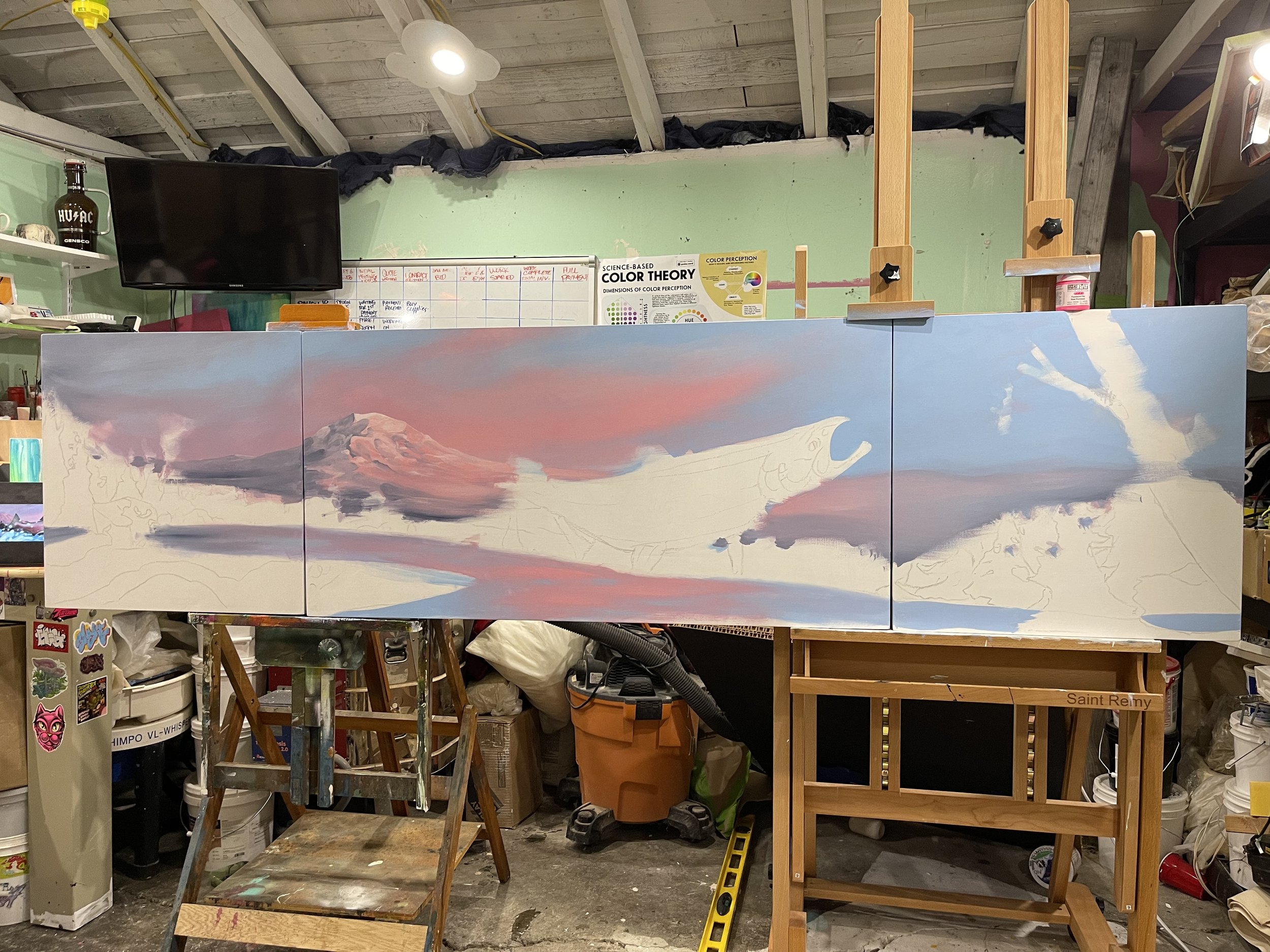 The Sky and Mountain — Joseph Brooks Art