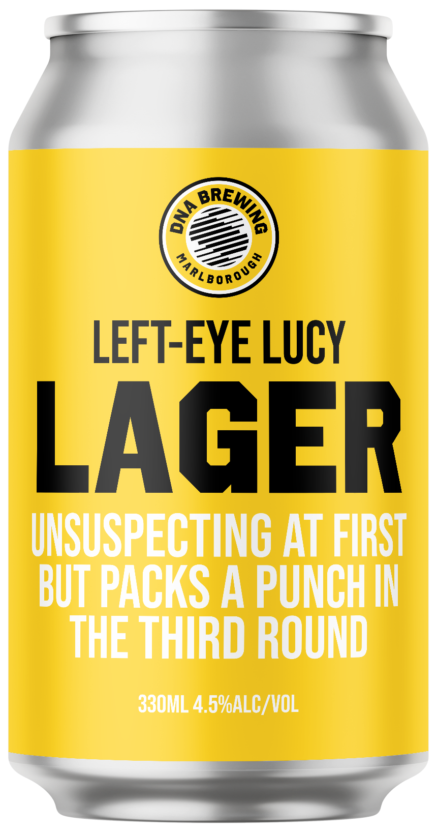 Left-Eye Lucy Lager — DNA BREWING | Marlborough