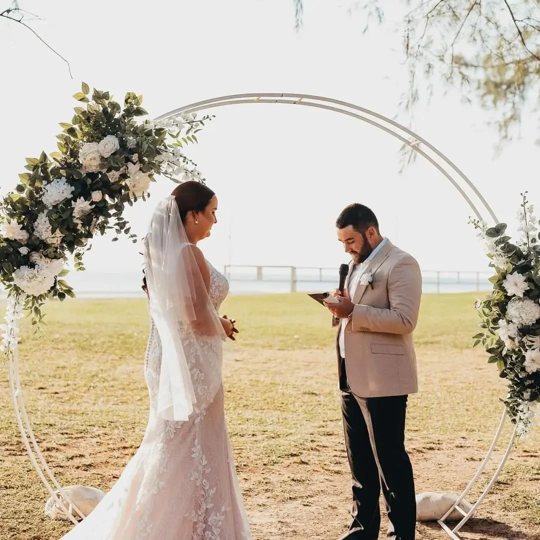Semi Circle Arch — Wedding Day Flair