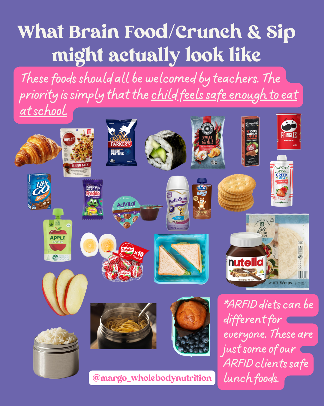 How to navigate “Brain Food/ Crunch & Sip” with your ARFID child Going ...