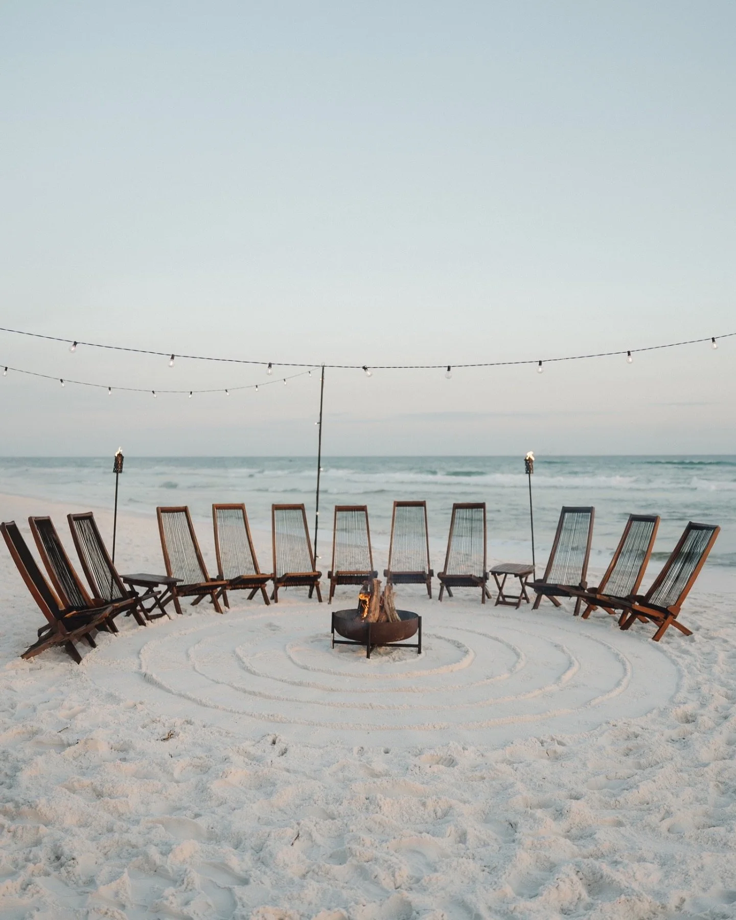 SALTY Beach Setups - 30A Beach Picnics & Bonfires