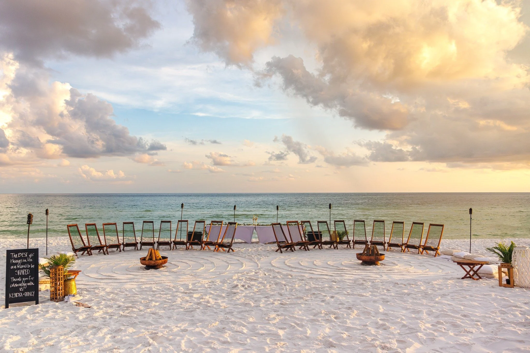 Large Gatherings — SALTY Beach Setups